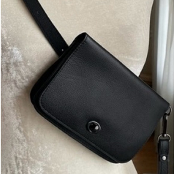 RACHEL Rachel Roy | Bags | Rachel Roy Crossbody Belt Bag Black Pebble ...
